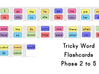 Tricky Words Bundle | Teaching Resources