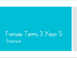 Forces Unit Science KS2 | Teaching Resources