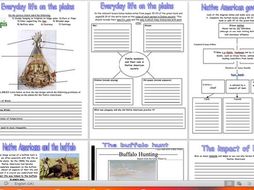 Native Americans workbook / booklet | Teaching Resources