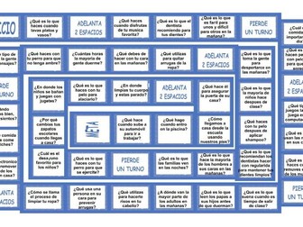 Daily Activities Spanish 4 Worksheet-2 Game-1 Exam Bundle | Teaching ...