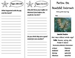 Martina the Beautiful Cockroach Trifold - Wonders 3rd Grade Unit 3 Week ...