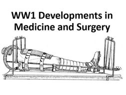 WW1 Developments in Medicine and Surgery | Teaching Resources