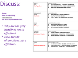 HOW TO WRITE A REVIEW: IGCSE English as a Second Language No-prep ...