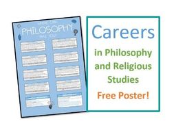 Religious Studies and Philosophy: Careers Poster! | Teaching Resources