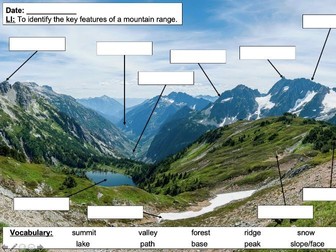 Mountain Environments - KS2 | Teaching Resources