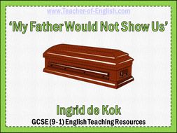My Father Would Not Show Us | Teaching Resources