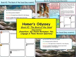 Homer’s Odyssey – Book XI: The Book of the Dead (key events) | Teaching ...