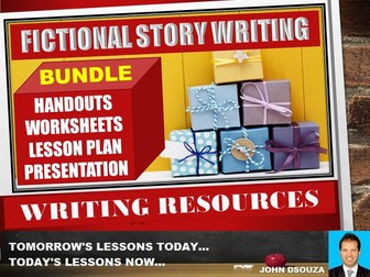 FICTIONAL STORY WRITING TASK CARDS | Teaching Resources