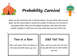Probability Carnival - Intro to Probability | Teaching Resources