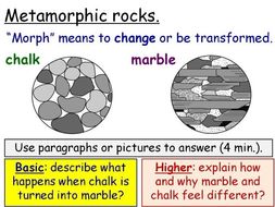 Igneous and Metamorphic Rocks Year 8 Lesson PowerPoint (KS3 8Hb) Rocks ...