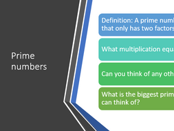 Odd, even, prime, square and cube numbers | Teaching Resources
