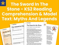 The Sword In The Stone - KS2 Reading Comprehension And Model Text ...