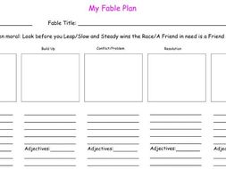 Fable Planning Sheet | Teaching Resources