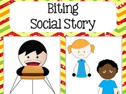 Biting Social Story | Teaching Resources