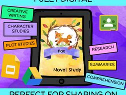 Pax Novel Study by erinbrasington | Teaching Resources