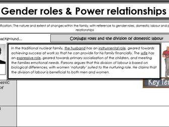 AQA Sociology - Year 1 - Families & Households - Complete unit ...