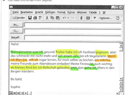 GCSE German Revision Reading Skills - Identifying tenses in a text ...