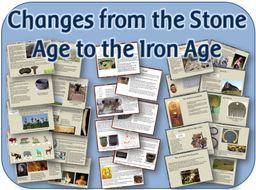 Changes in Britain from the Stone Age, Bronze Age to Iron Age pack ...