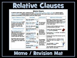 Relative Clauses | Teaching Resources