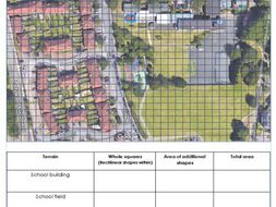 Year 5 / 6 Finding the area of Non-rectilinear shapes - Differentiated ...
