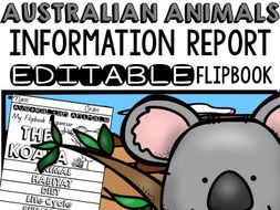 AUSTRALIAN ANIMALS: INFORMATION REPORT by Fortheloveofkids3 | Teaching ...