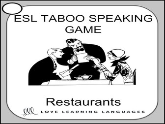 Taboo speaking games bundle - English vocabulary building games ...