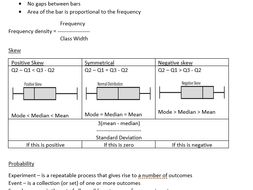 A-Level Maths - S1 Cheat Sheet/Equation Bank | Teaching Resources