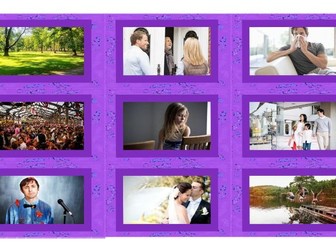 Present Simple Tense with Verbs Estar and Ser 6 Spanish Photo Game ...