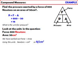 Compound Units | Teaching Resources