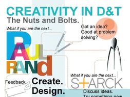 Creatives within DT poster | Teaching Resources