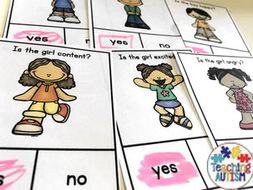 Emotions Feelings Yes / No Questions | Teaching Resources