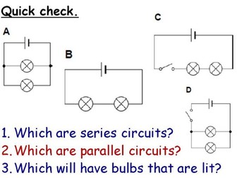 Current Electricity and Circuits Year 7 Topic- 5 full lessons (KS3 7J ...