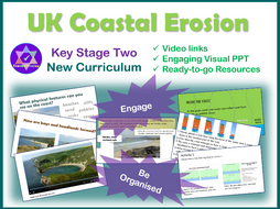 UK Coastal Erosion Lesson KS2 Geography | Teaching Resources