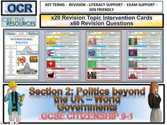 OCR Citizenship GCSE 165+ Revision | Teaching Resources