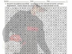 Running Errands and Having Things Done Spanish Word Search Worksheet ...