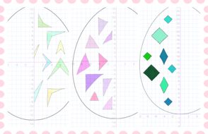 Easter Maths Symmetry Coordinates by LeoLessons | Teaching Resources