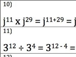 GCSE Maths - Indices - Laws 1 and 2 - 30 Questions and Worked Answers ...