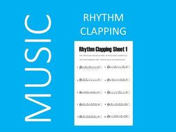 Rhythm Clapping Sheet | Teaching Resources