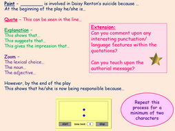 Theme of responsibility - An Inspector Calls | Teaching Resources