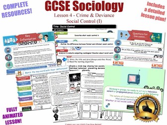 Crime & Deviance (20 Lessons) [ GCSE Sociology ] | Teaching Resources