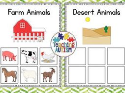 Animal Category Sorting Cards | Teaching Resources