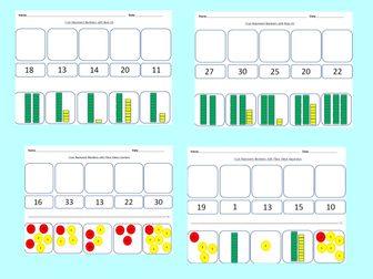 Representing Numbers | Teaching Resources