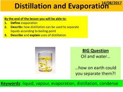 KS3 Distillation and evaporation | Teaching Resources