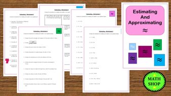 GCSE Revision Estimating and Approximating | Teaching Resources