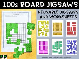 100s Board Place Value Jigsaws | Teaching Resources