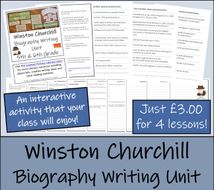 UKS2 History - Winston Churchill Biography Writing Activity | Teaching ...