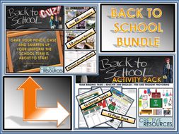 Back to School Bundle | Teaching Resources