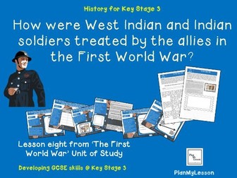 First World War Unit of Work | Teaching Resources