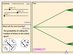 Probability tree generator | Teaching Resources