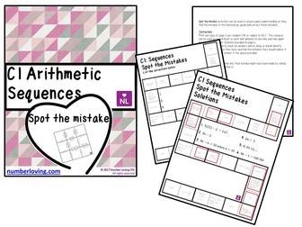 Spot the Mistakes Maths Activity Bundle | Teaching Resources